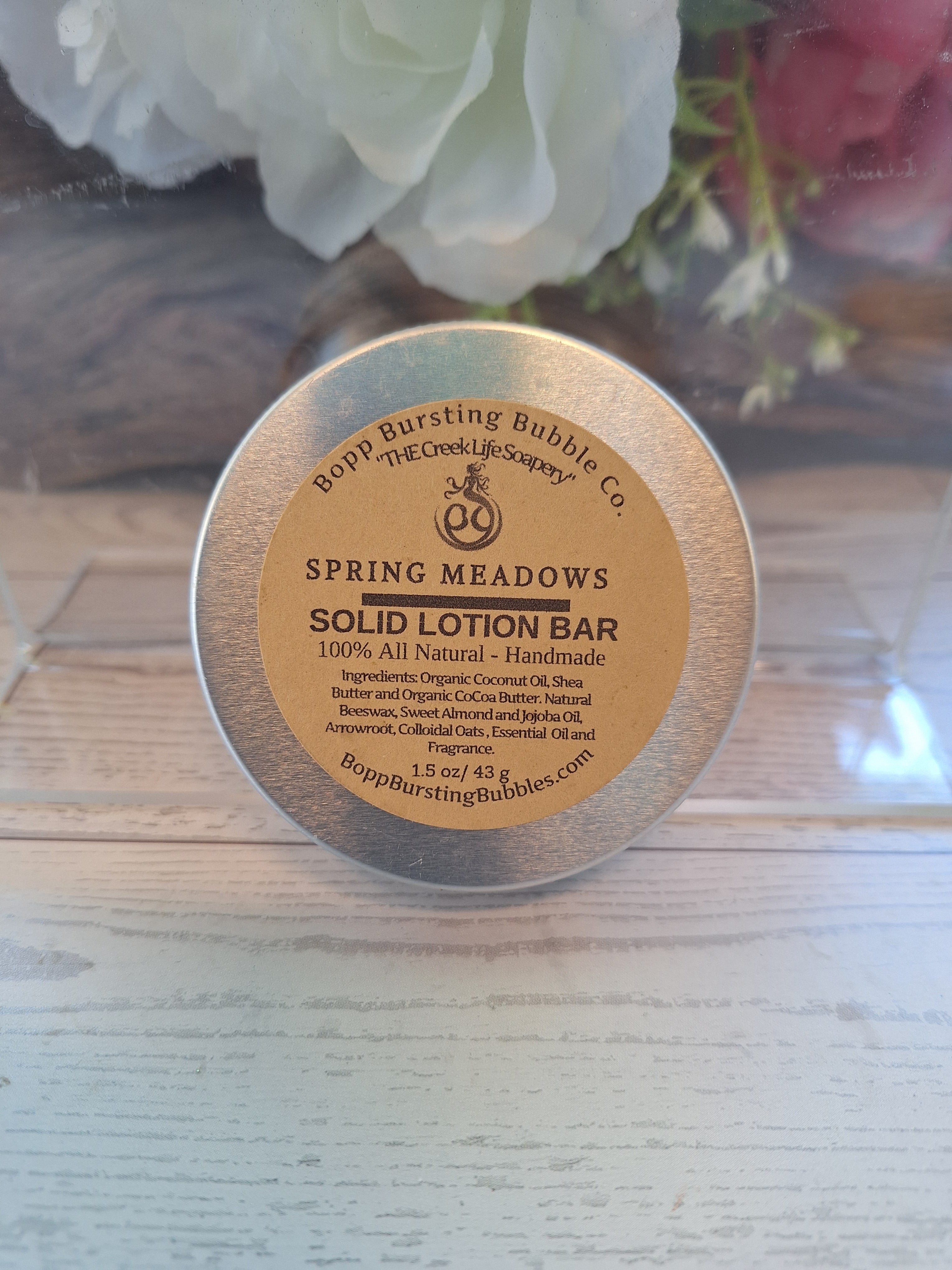 Spring Meadows- Lotion Bar – Bopp Bursting Bubbles